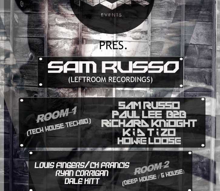 KOR Events presents - Sam Russo em The Edge, South + East