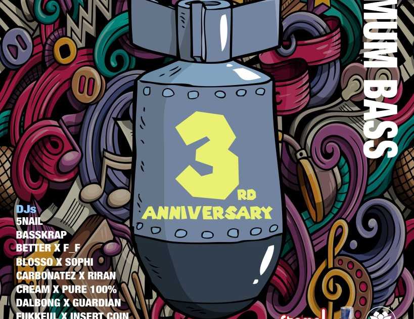 Maximum Bass 3rd Anniversary at MWG, Hongdae, Seoul en Club MWG Seoul ...
