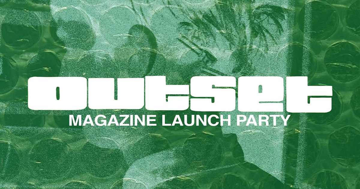 Outset Magazine Launch Party at The Radio Room @ Stage & Radio, Manchester