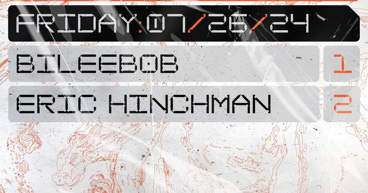 Equal Recordings presents Bileebob's Black Cocoon EP Prerelease Party ...