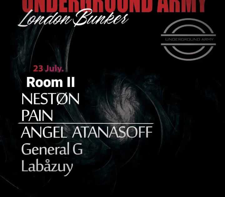 London Bunker by Underground Army bij TBA - The Bunker (215 (Basement ...