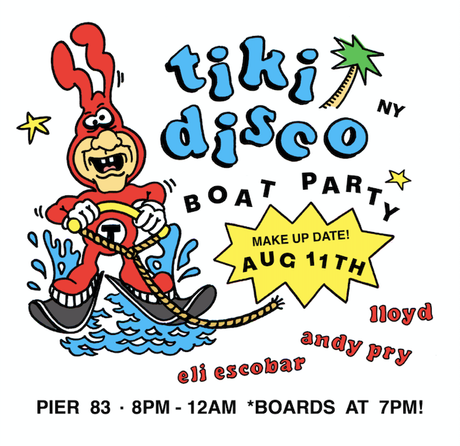 TIKI DISCO BOAT PARTY at Circle Line Cruises, New York City