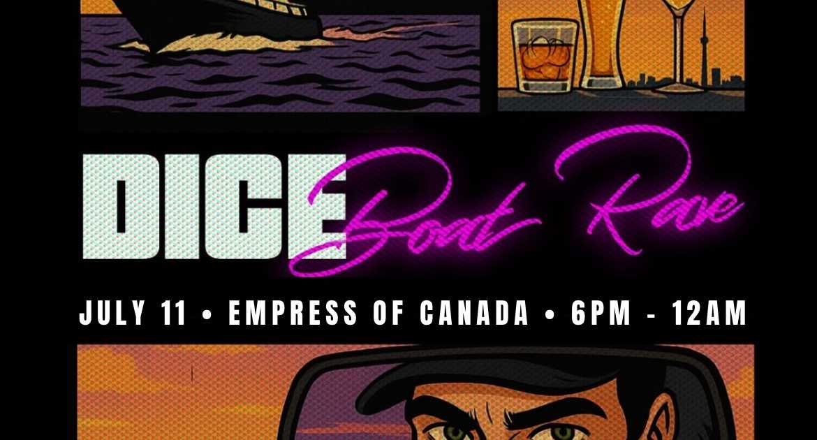 DICE Boat Rave at TBA - Toronto, Toronto