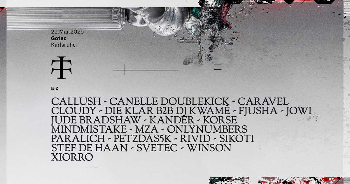 Teletech x Gotec: Cloudy, Winson, Onlynumbers, CALLUSH, CARAVEL & many more at Gotec, Karlsruhe