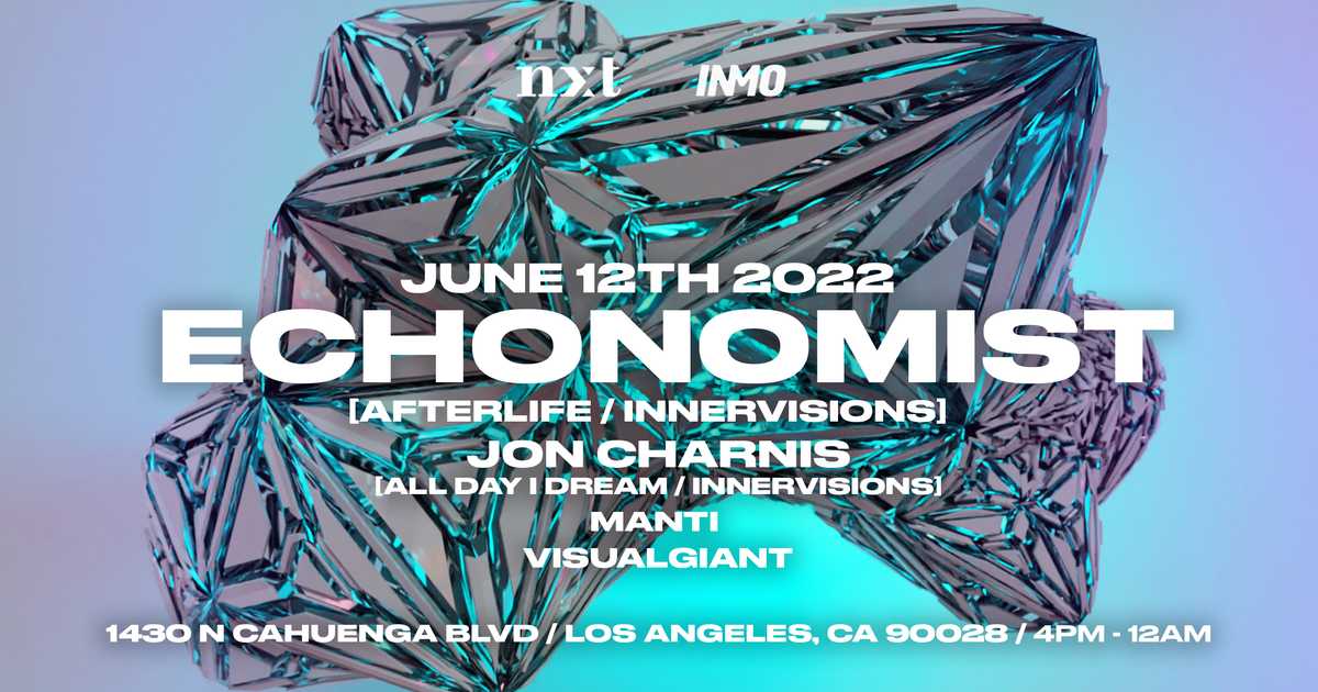 NXT & INMO present: Echonomist (Afterlife, Innervisions) - Open Air bei ...