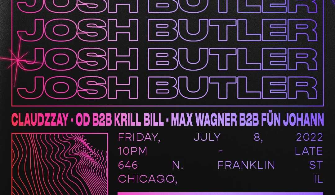 Josh Butler - Deep After Dark at Spybar, Chicago