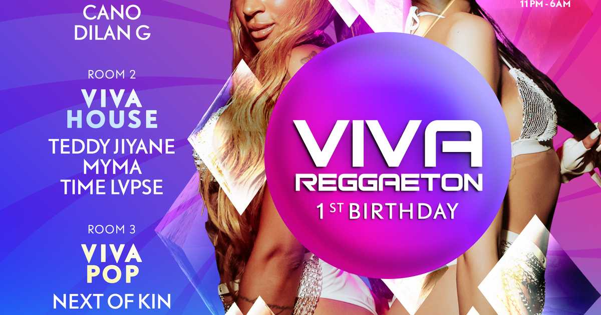 Viva Reggaeton - 1st Birthday at Lightbox, London