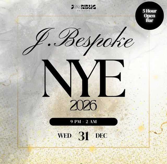 J.Bespoke NYE 2026 Party at J.Bespoke, New York City