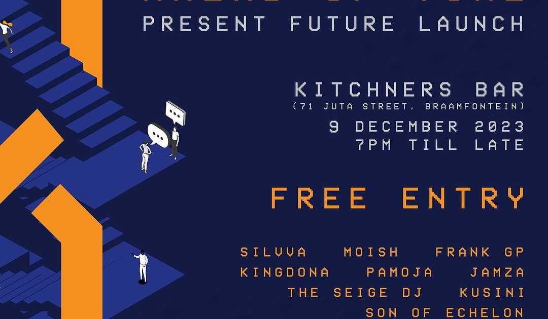 Ahead of Time Present a Future Launch en Kitchener's Carvery Bar, Johannesburg