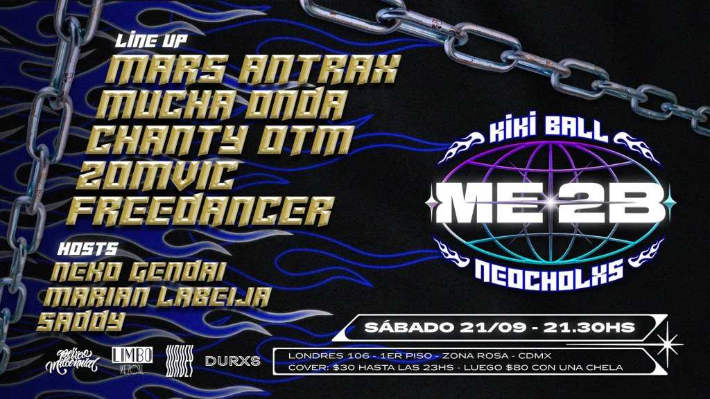 Me2b Kiki Ball: Fantasia Neocholxs bei Zona Rosa, Mexiko-Stadt