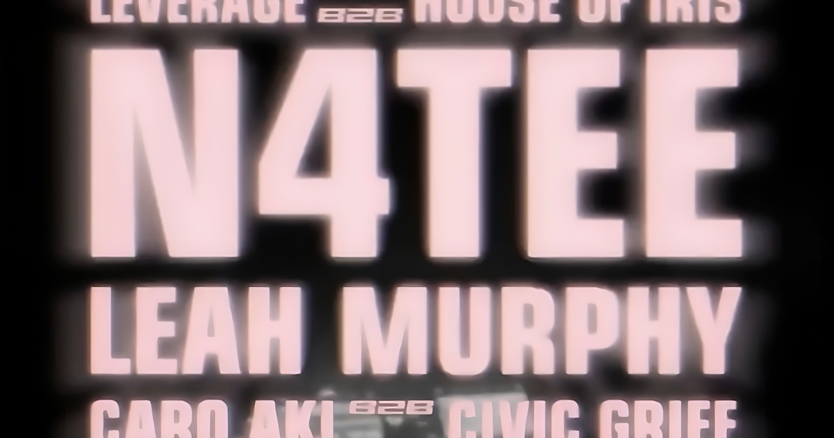 OVERTONE presents N4TEE // UK SOUNDS IN BCN at Garage 442, Barcelona