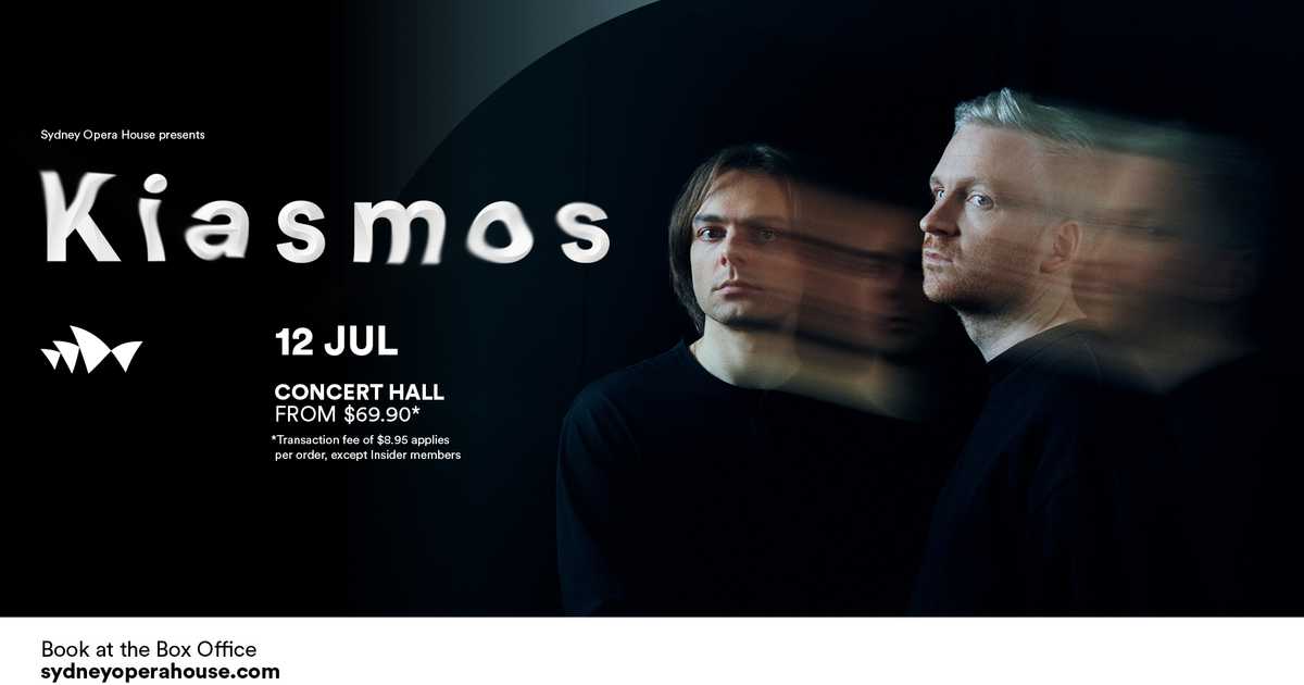 Kiasmos at Sydney Opera House, Sydney