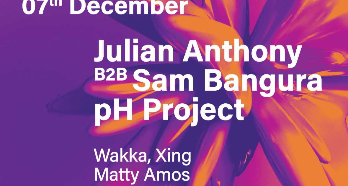 Distrikt presents: Julian Anthony B2B Sam Bangura, pH Project at ...