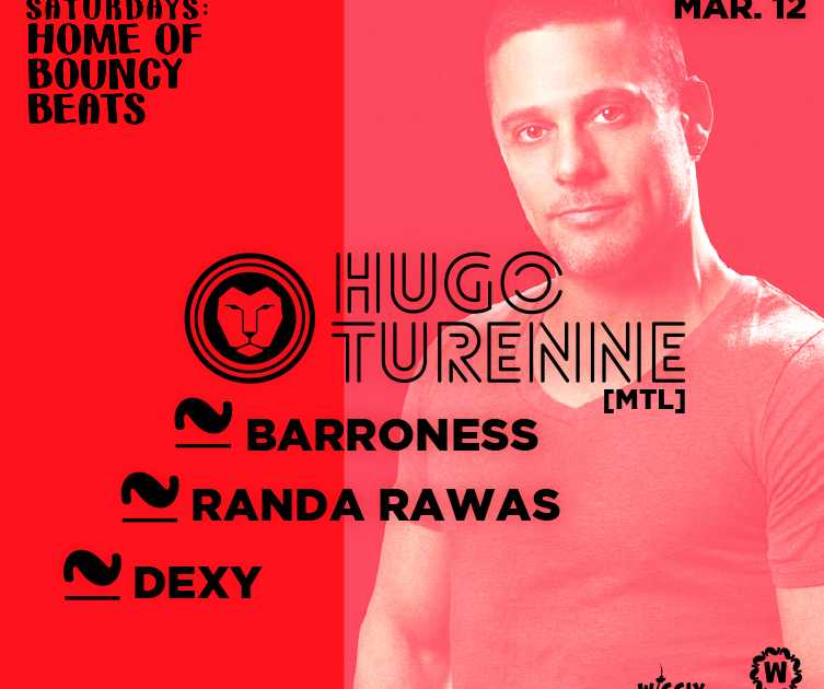 Mar 12: Hugo Turenne (mtl) at Wiggle Room, Toronto
