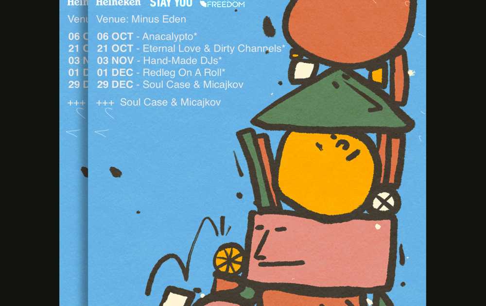 Nizok Start with Anacalypto, Soul Case & Micajkov at Minus Eden, Macedonia