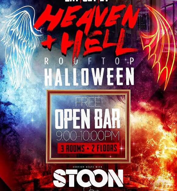Heaven and Hell Halloween Costume Party - 3 Rooms & 2 Floors a Hudson ...