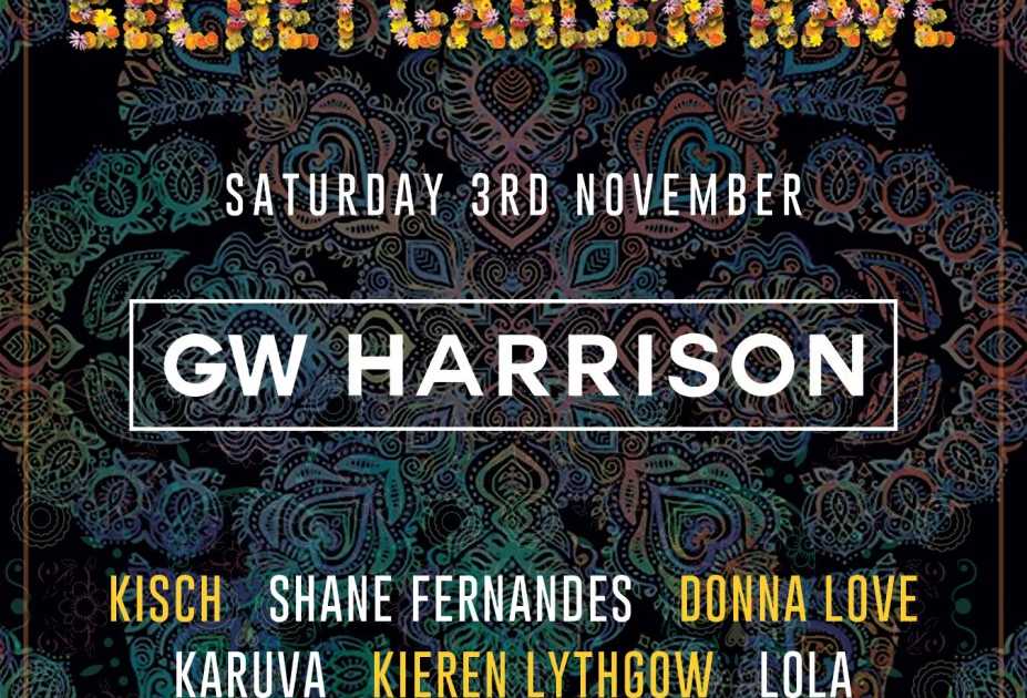Secret Garden Rave - Halloween at The Steel Yard, London