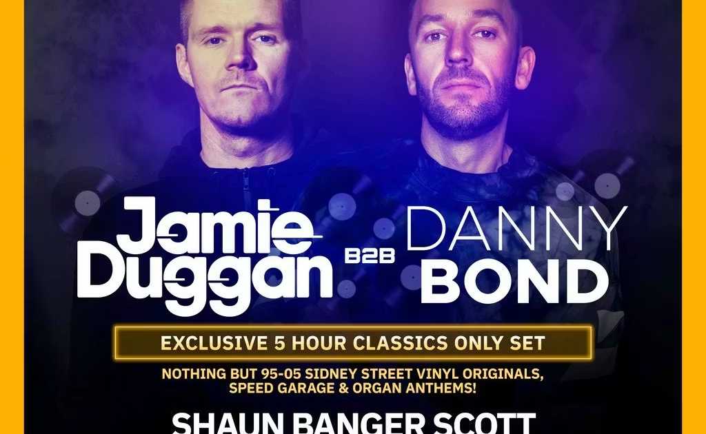 Jamie Duggan b2b Danny Bond - VINYL CLASSICS ONLY DAYTIME PARTY! at ...