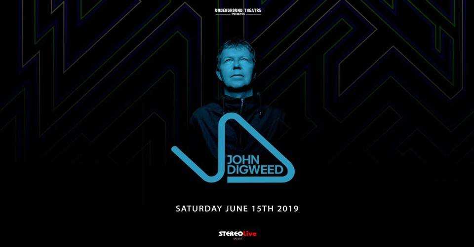 Underground Theatre Presents: John Digweed em Stereo Live - Dallas ...
