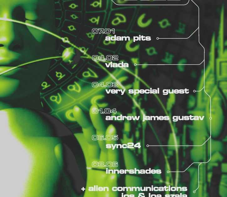 Alien Communications Invites: Sync 24 en The Lion and Lamb, London