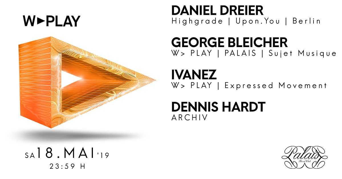 WE Play Pres. Daniel Dreier at Palais, Munich