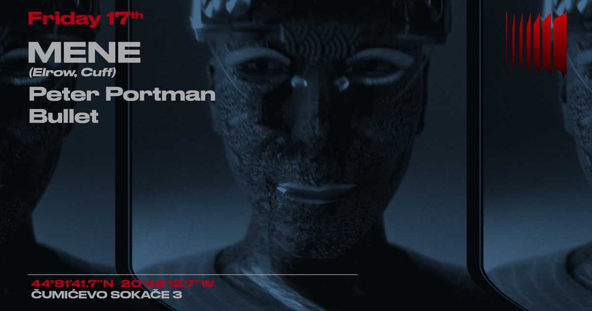 Mene, Peter Portman, Bullet at club Kult - 17.11 en Kult, Belgrade