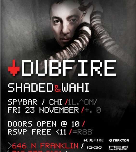 Dubfire - Black Friday bei Spybar, Chicago