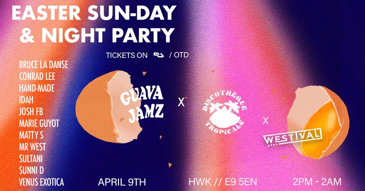 Easter Sunday & Night Party at HWK, London