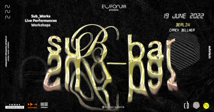 sub_bar - a playground for sub frequencies and haptic art bei Crack Bellmer, Berlin