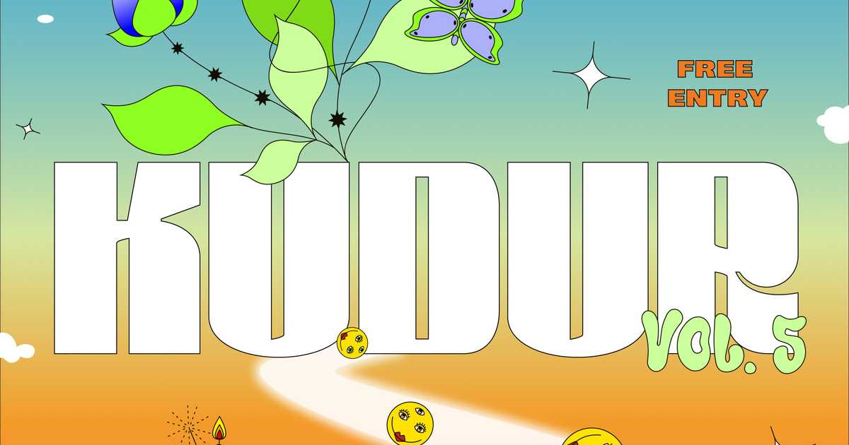 Kudur Vol.5 / 1st Birthday Part at Raumerweiterungshalle, Berlin