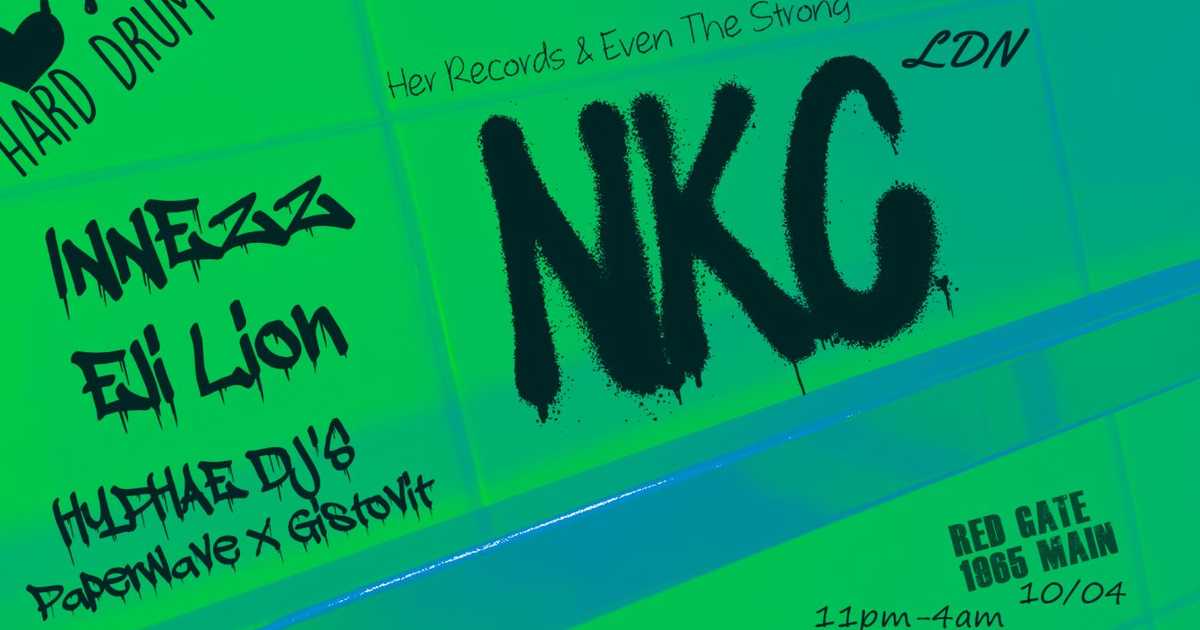 Hyphae presents: NKC at Red Gate Arts Society, Vancouver