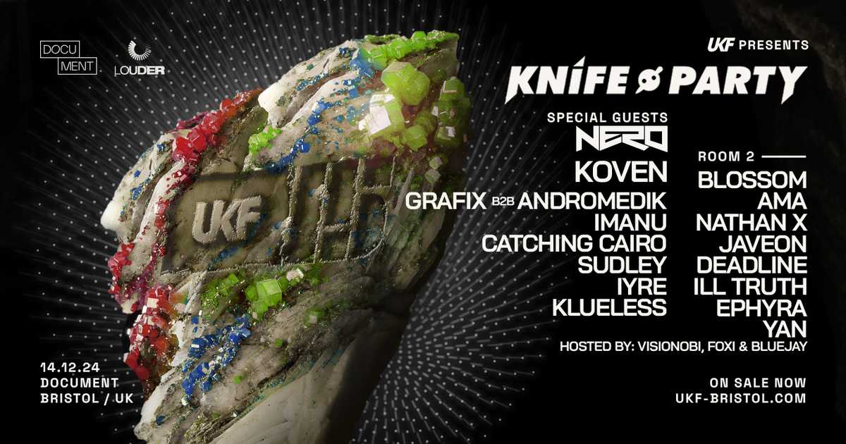Document presents: 15 Years of UKF W/ Knife Party, Nero, Koven at ...