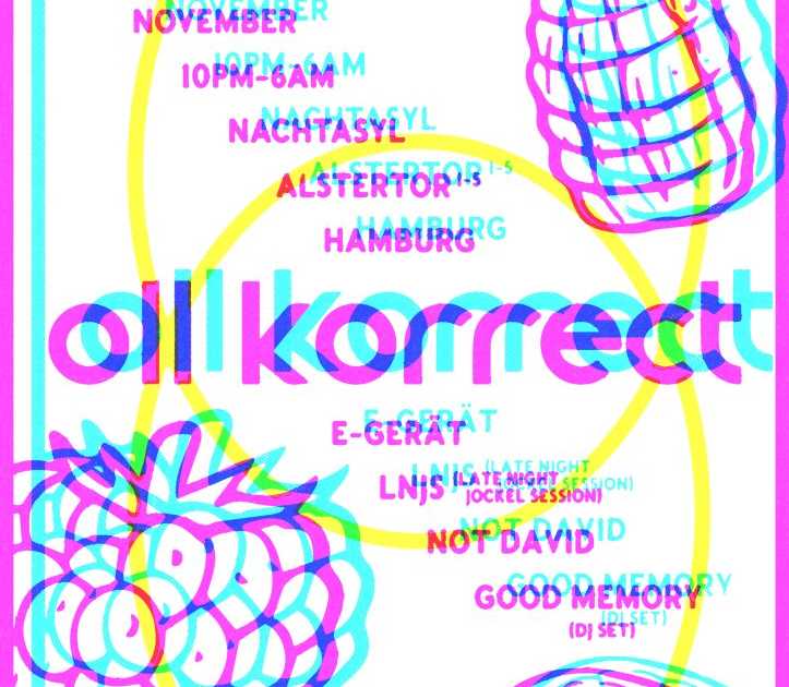 Oll Korrect with Goodmemory bei Nachtasyl, Hamburg