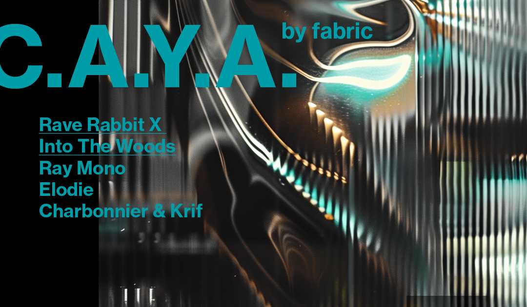 CAYA by fabric - Rave Rabbit X Into The Woods: Ray Mono, ELODIE, Charbonnier & krif at fabric ...