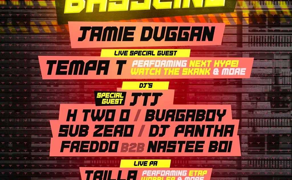 The Sound Of Bassline: Tempa T, Jamie Duggan, JTJ, Burgaboy, Trilla at ...