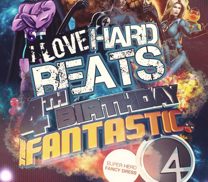 I Love Hard Beats 4th Birthday: The Fantastic 4 en Club No.65, London