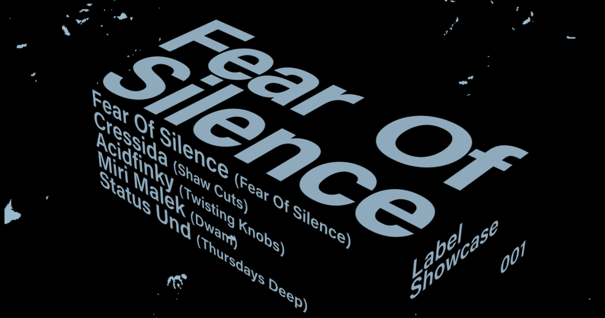 Fear of Silence Label Showcase at Giri, Berlin