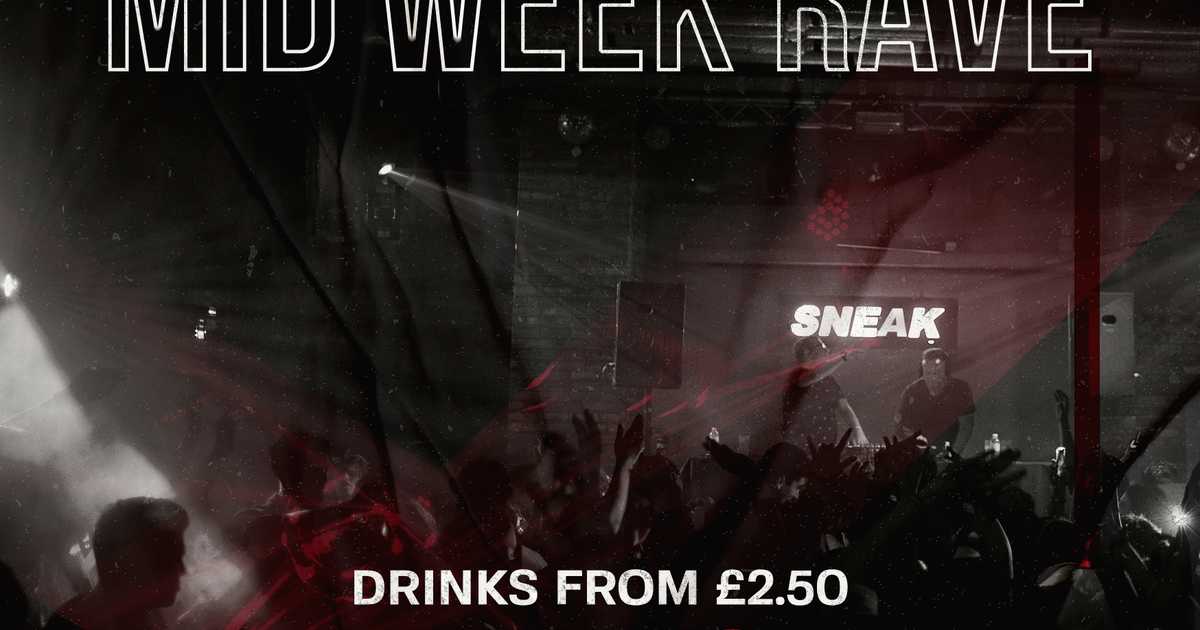 SNEAK Tuesday Rave at XOYO, London