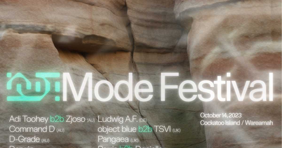Mode Festival 2023 at Cockatoo Island, Sydney