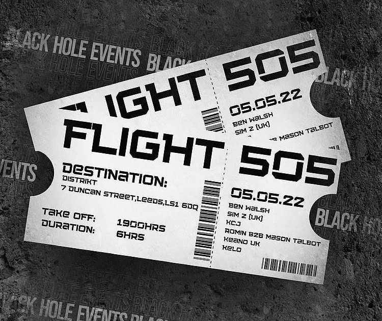 Flight 505 at Distrikt, Leeds