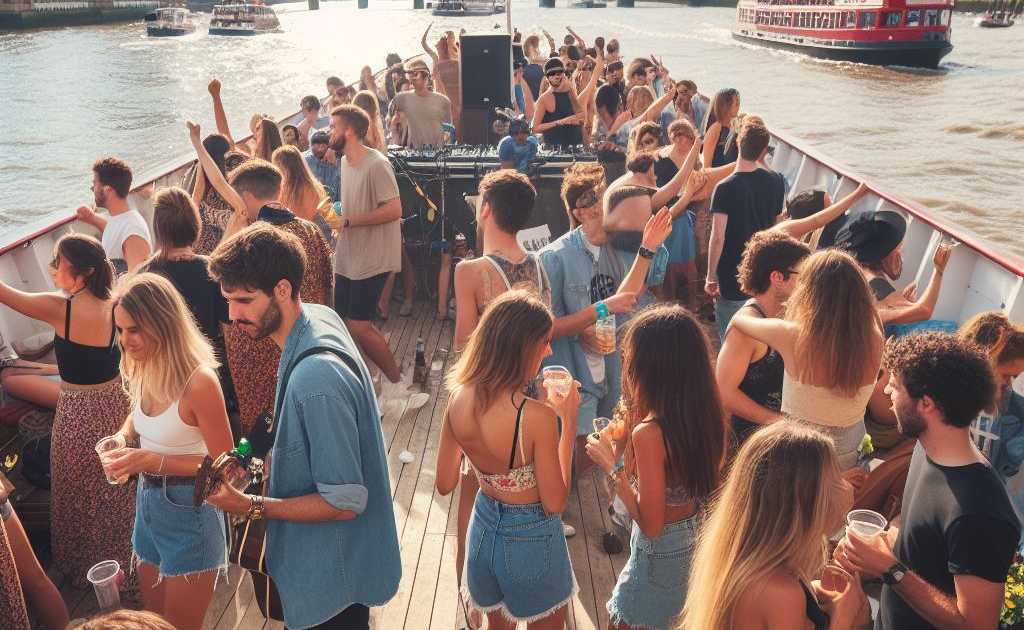 Tropical London Boat party and free after party at Crown Pier, London