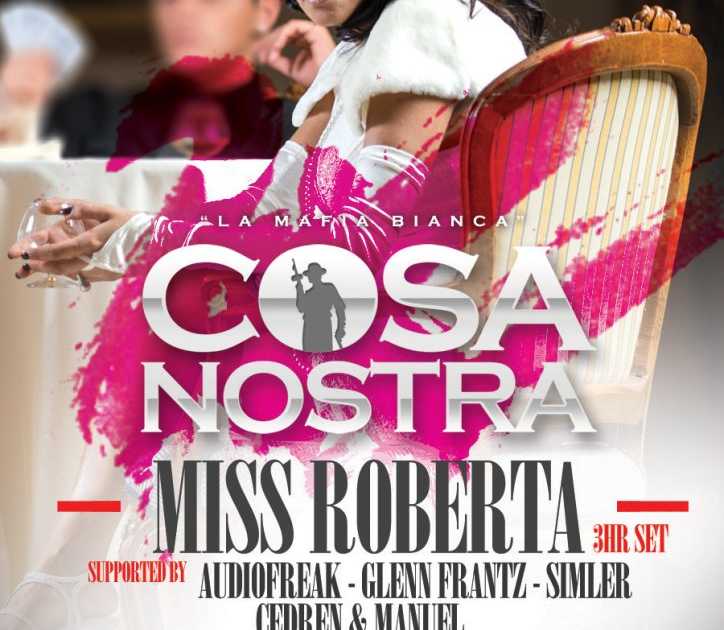 Cosa Nostra presents Miss Roberta bei Mansion Club, Malta