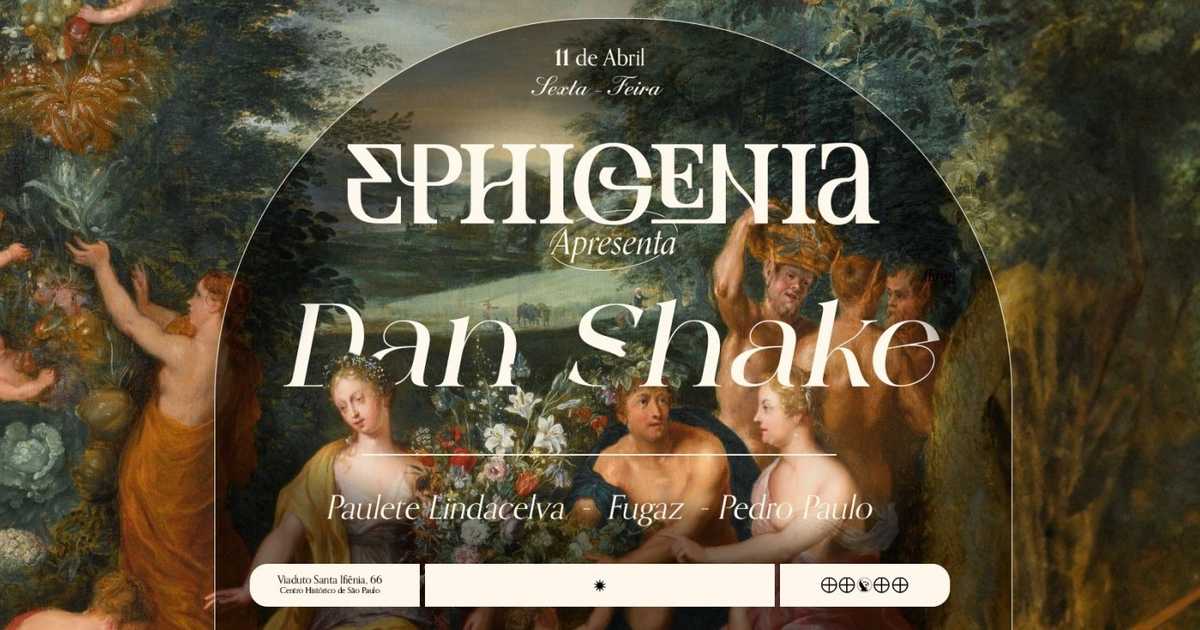 DAN SHAKE @ EPHIGENIA at Ephigenia, Sao Paulo