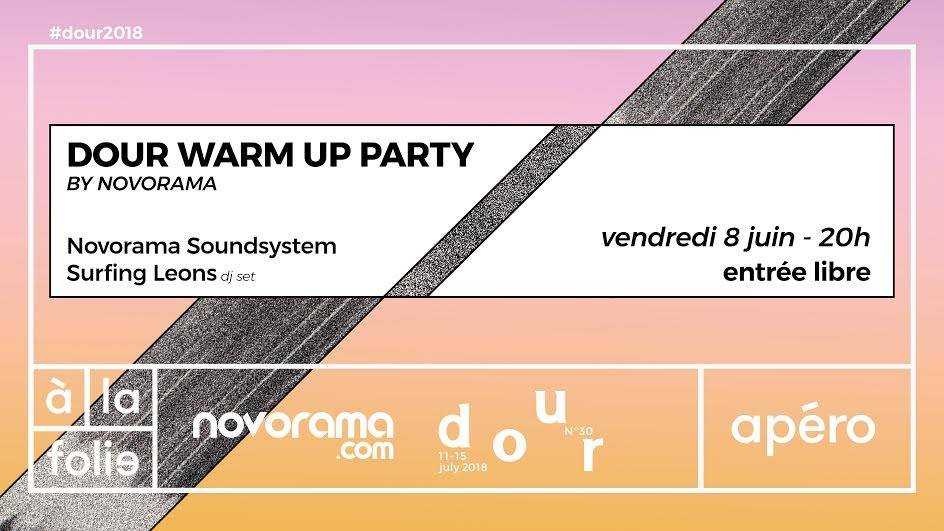 Dour A La Folie - Warm up Party en à la Folie Paris, Paris