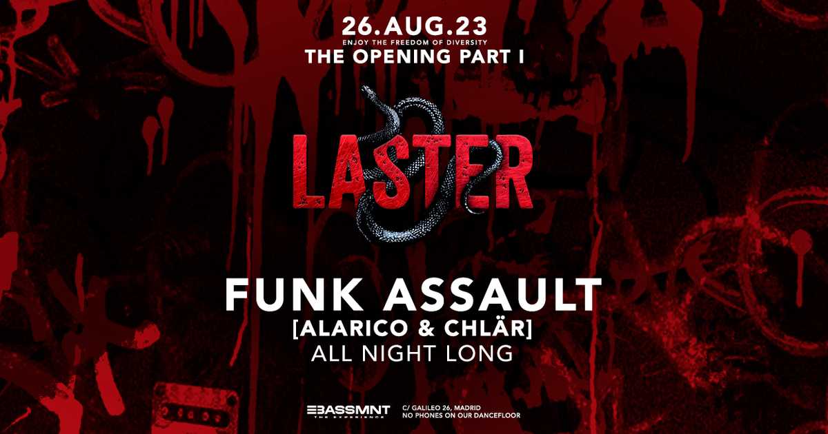 Laster Club / The Opening Part I - Funk Assault All Night Long [SOLD ...