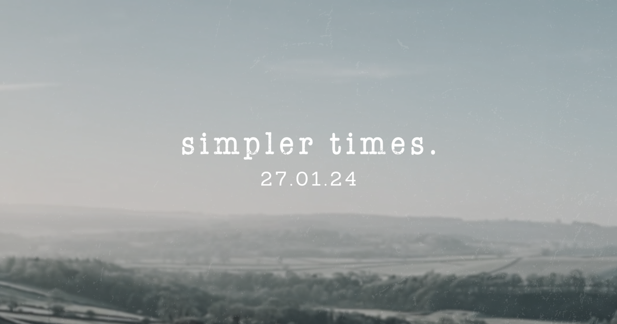 Simpler Times 27.01.24 at Plot 22, Sheffield