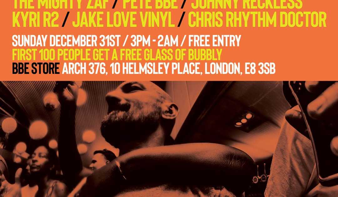 NYE Party : BBE vs LoveVinyl at The BBE Store, London