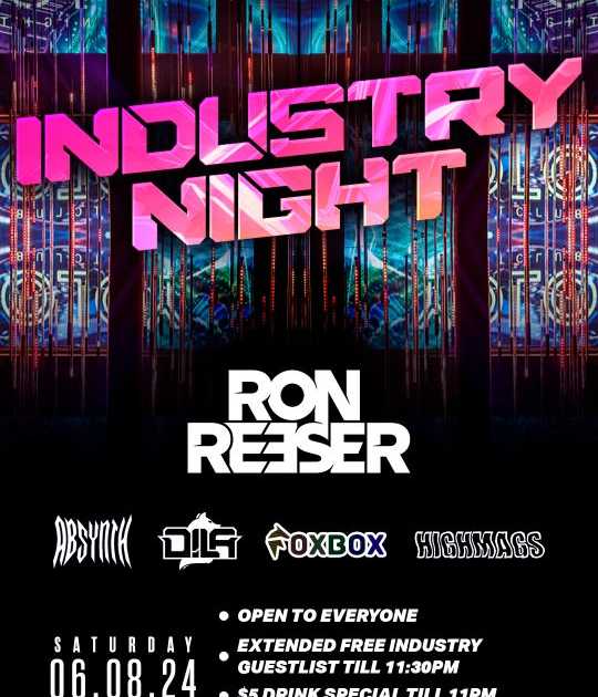 YOLO Industry Night at TBA - YOLO NIGHTCLUB, San Francisco/Oakland