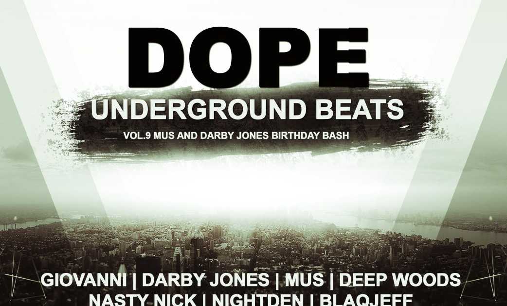 DUB & Trilogy presents: Dope Underground Beats Vol.9 bij La Sala at ...