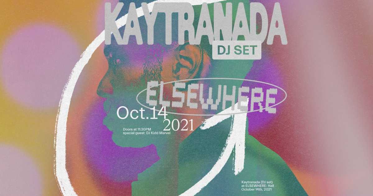 Kaytranada (DJ Set) at Elsewhere, New York City